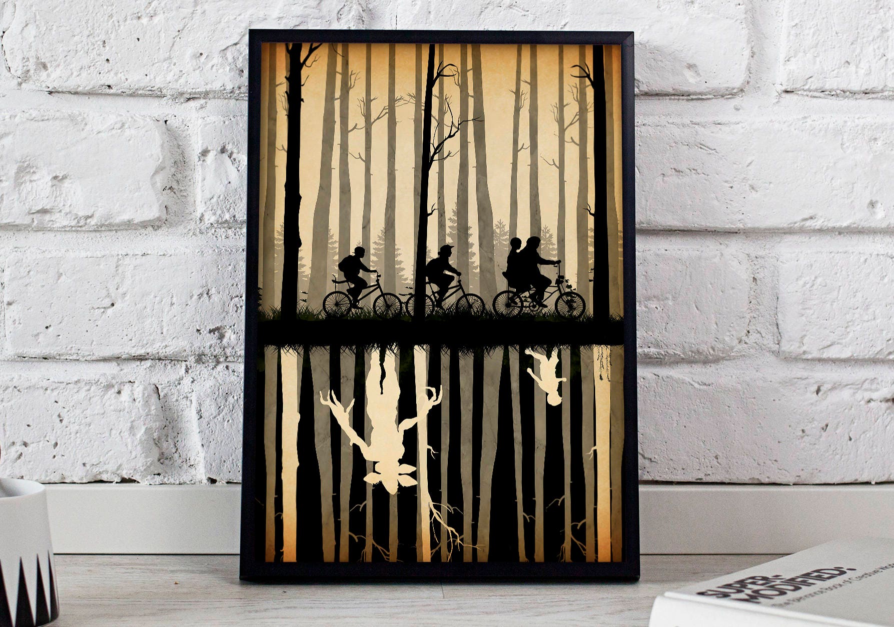 Stranger Things poster print Stranger Things art Bedroom decor | Etsy