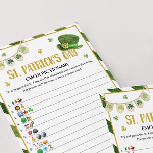 St Patricks Day Games Adults St Paddys Day Printable St Patrick Games ...