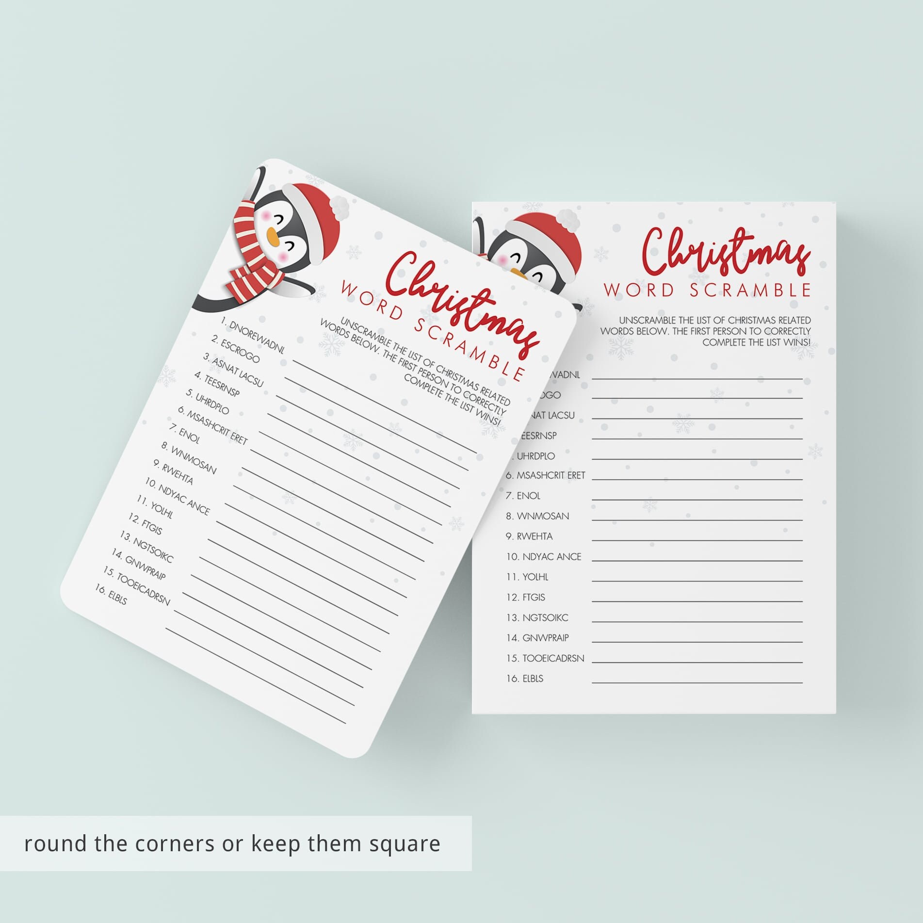 Christmas Games for Virtual Party Games Bundle Fun Christmas | Etsy