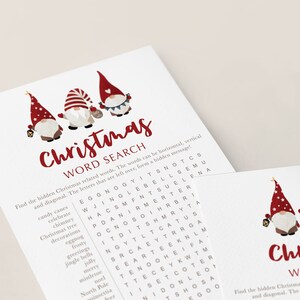 Christmas Word Search Game Printable Christmas Word Games Christmas ...