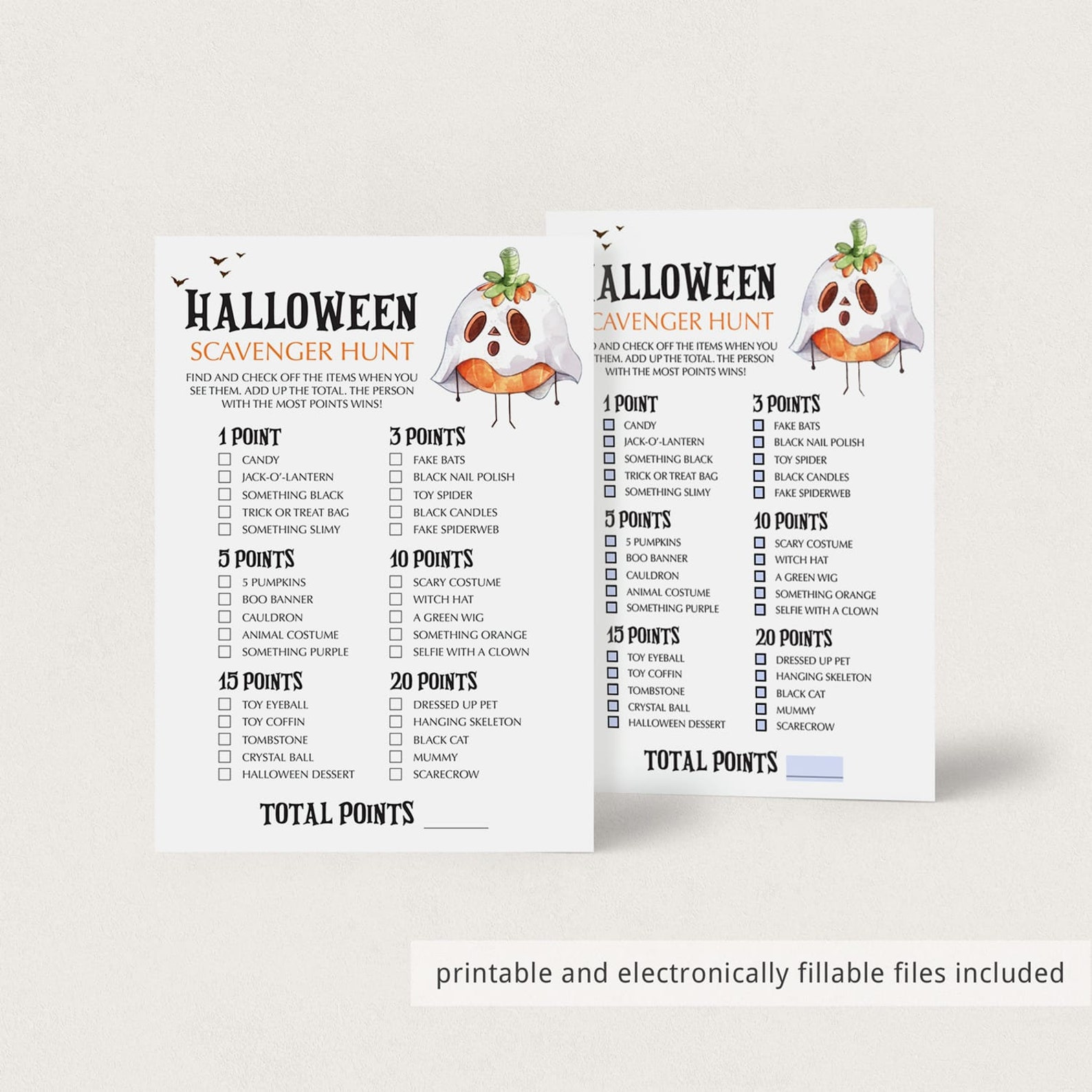 Halloween Scavenger Hunt Game Virtual Scavenger Hunt Halloween - Etsy