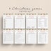 Printable Christmas Games Bundle Greenery Holiday Party Games Package ...
