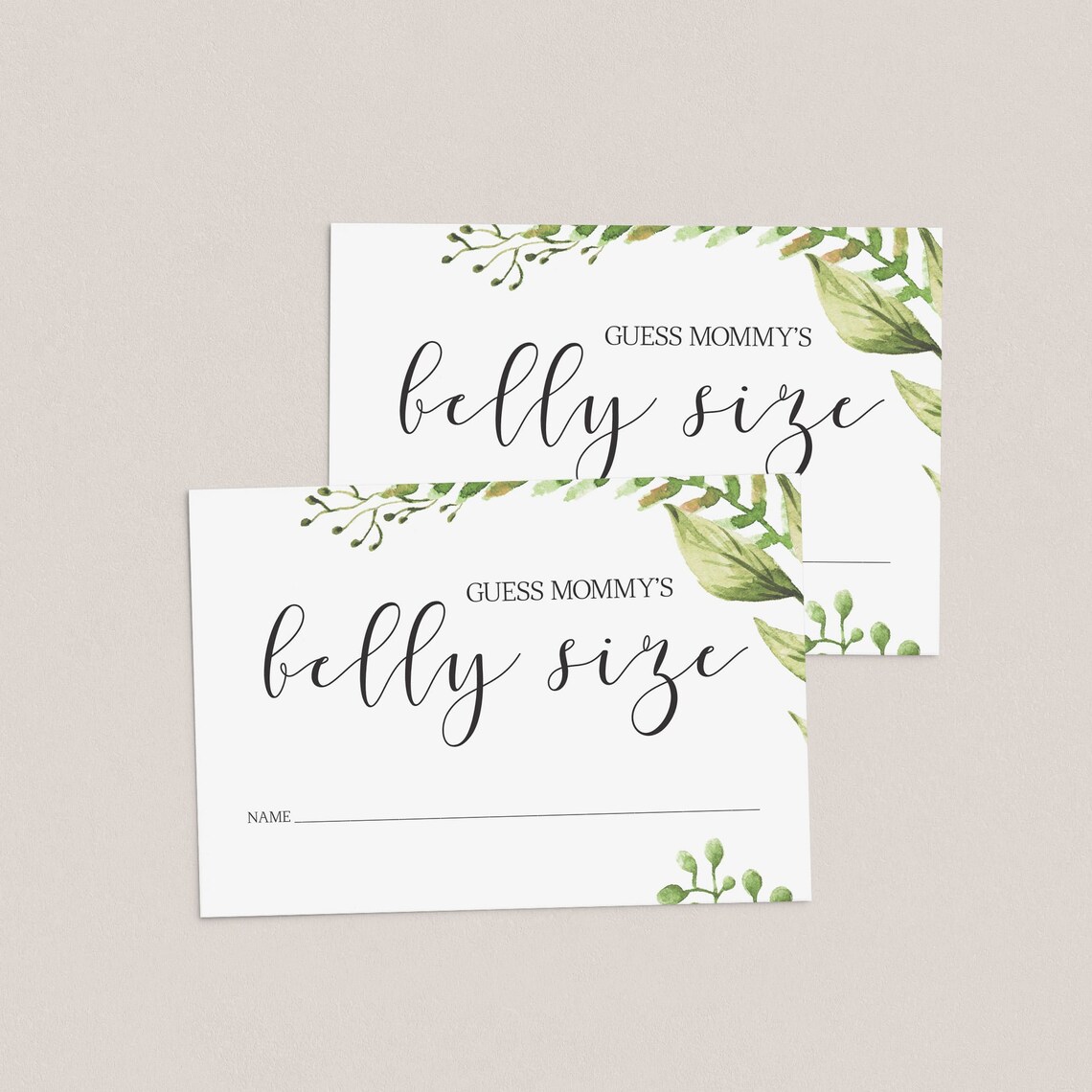 How Big is Mommy's Belly Mommys Belly Game Sign How Big is - Etsy