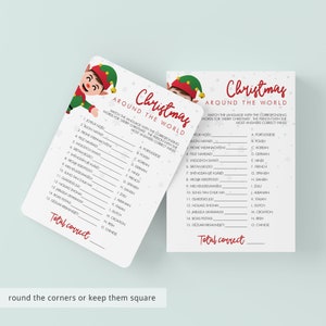 Virtual Holiday Games Bundle Printable Christmas Games for Zoom Guess ...