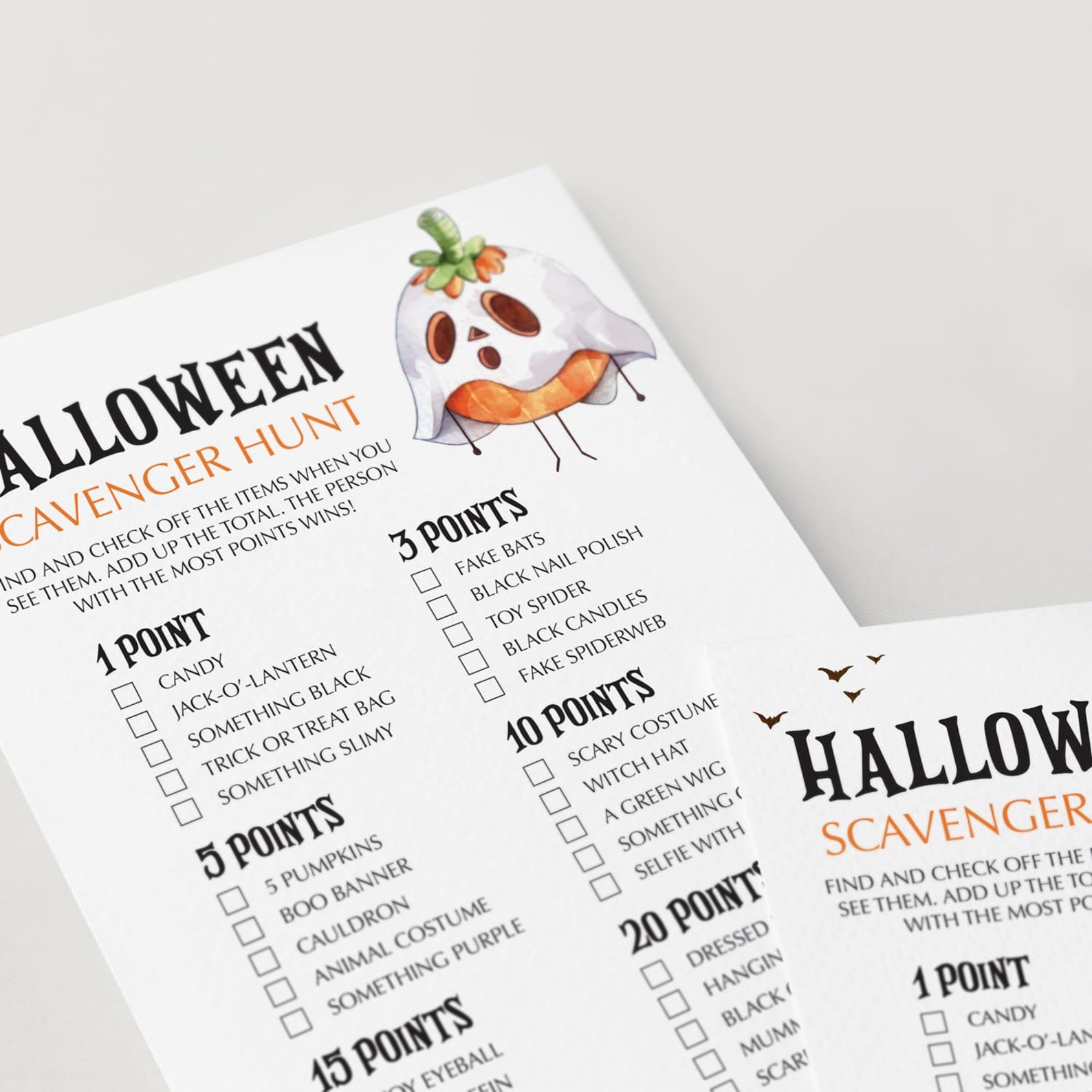 Halloween Scavenger Hunt Game Virtual Scavenger Hunt Halloween - Etsy
