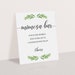 Greenery Baby Shower Sign Bundle Printable Favors Sign Green - Etsy