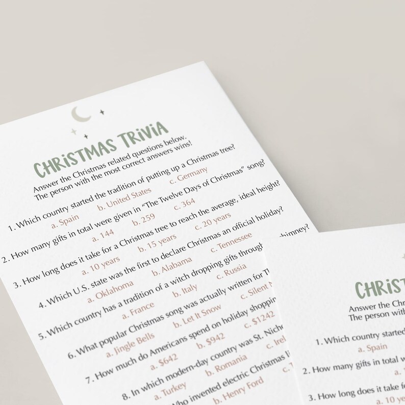 Virtual Holiday Games Bundle Printable Christmas Games on Zoom - Etsy