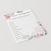 Watercolor Flowers Baby Shower Game Who Knows Mommy Best Game Digital ...