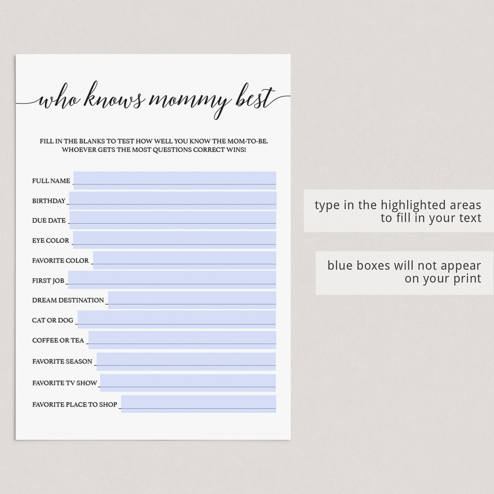 Virtual Baby Shower Games for Zoom Babyshower Games Virtual - Etsy