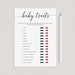 Baby Traits Game for Baby Shower Gender Neutral Baby Shower Games ...