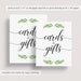 Greenery Baby Shower Sign Bundle Printable Favors Sign Green - Etsy