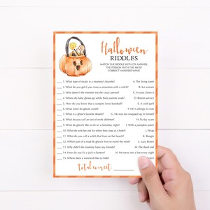 Halloween Party Game Bundle Printable Halloween Games to Play - Etsy