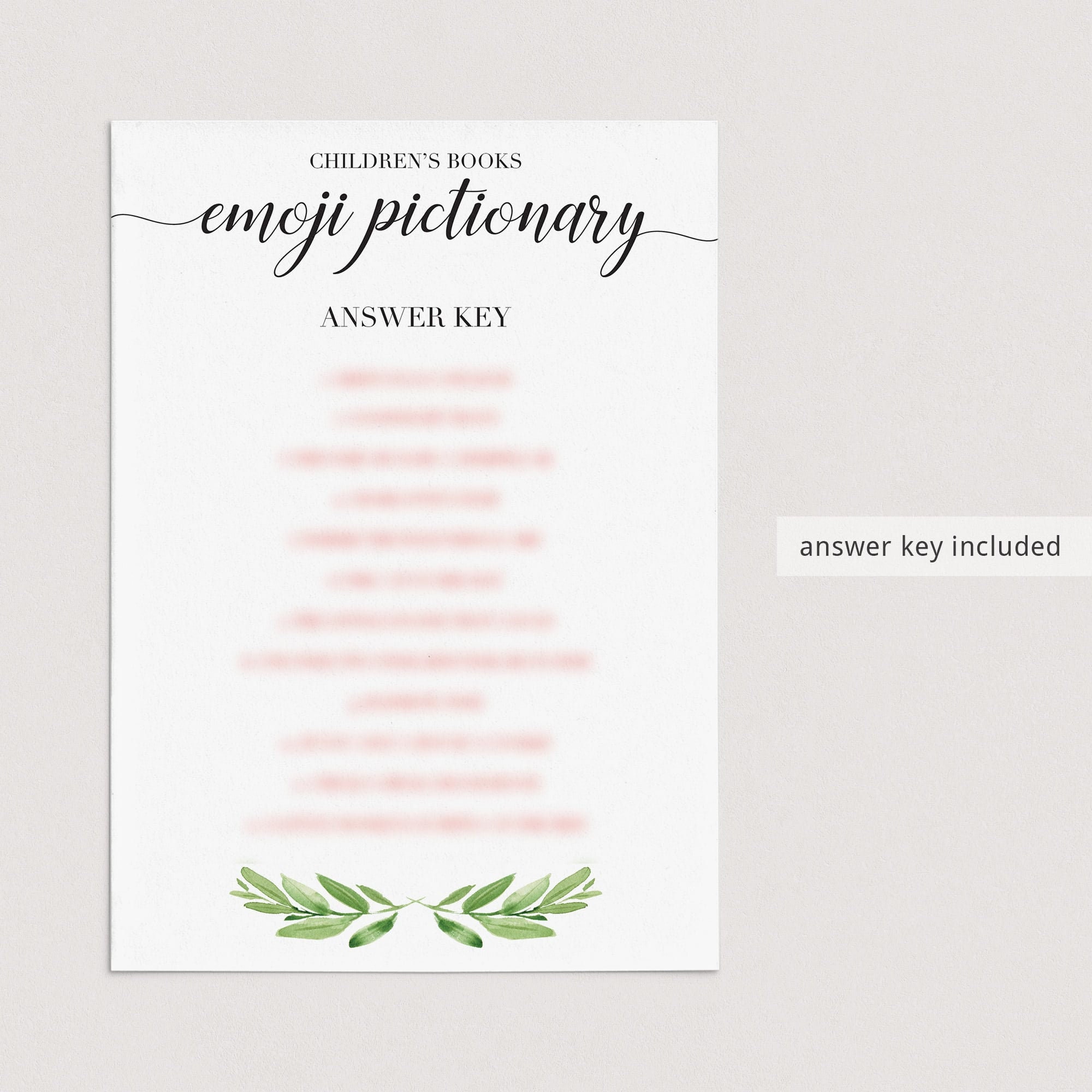Virtual Emoji Pictionary Game for Baby Shower Zoom Baby Shower | Etsy