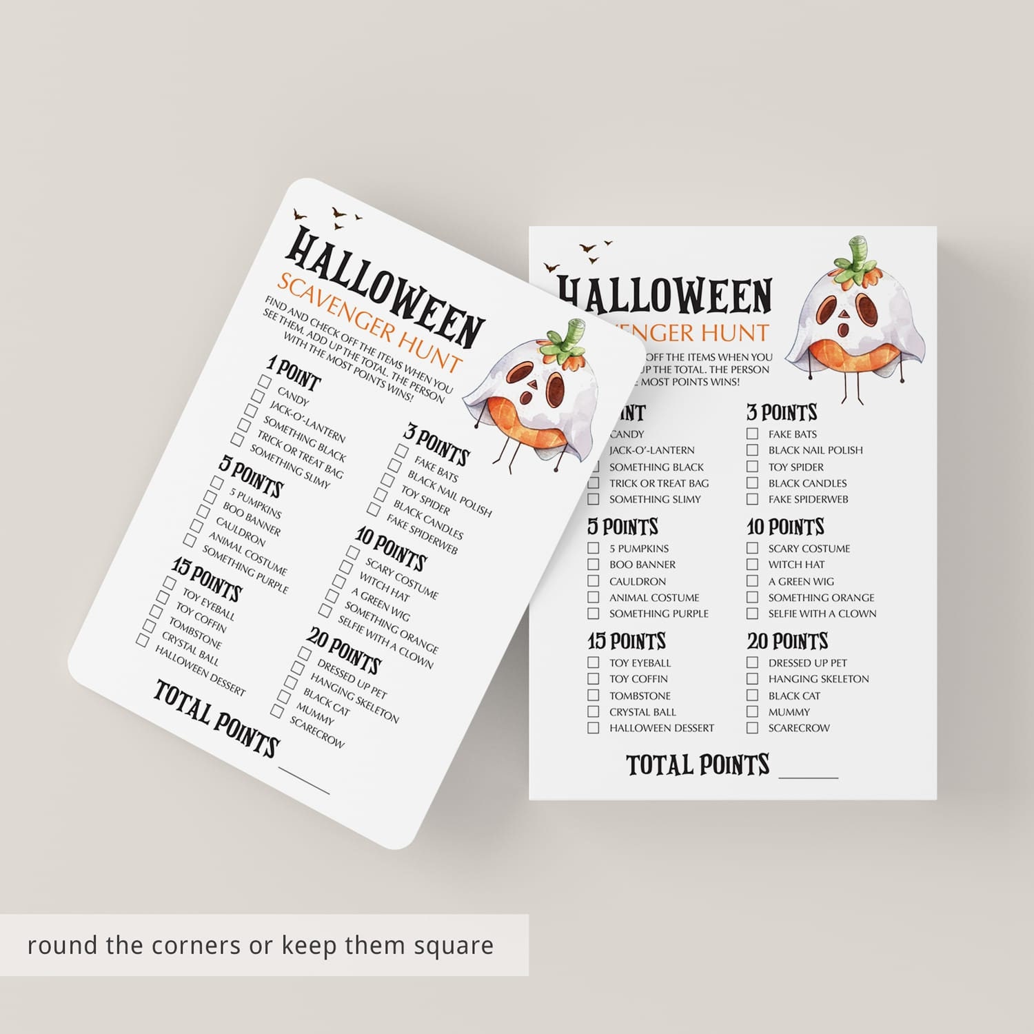 Halloween Scavenger Hunt Game Virtual Scavenger Hunt Halloween - Etsy