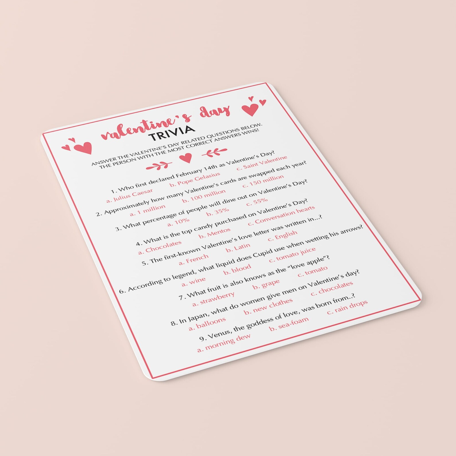Zoom Valentines Day Game Printable and Fillable Valentines Day - Etsy