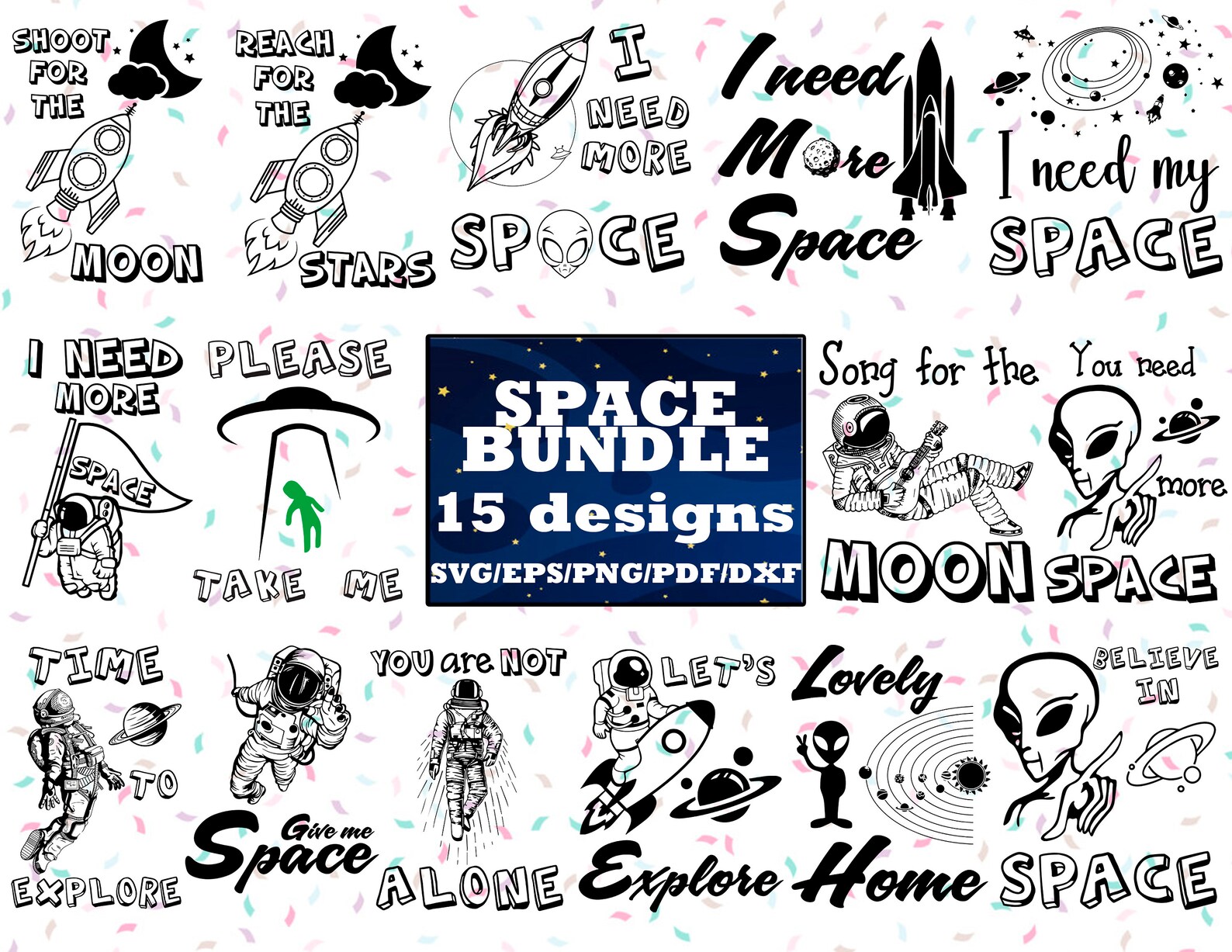 Space SVG Files