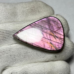 Top Quality Natural Purple and Teal Flash Labradorite Cabochon - Etsy