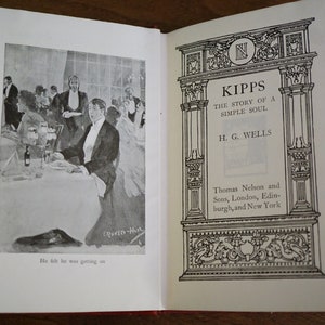H. G. Wells Kipps, the Story of A Simple Soul, Classic Literature ...