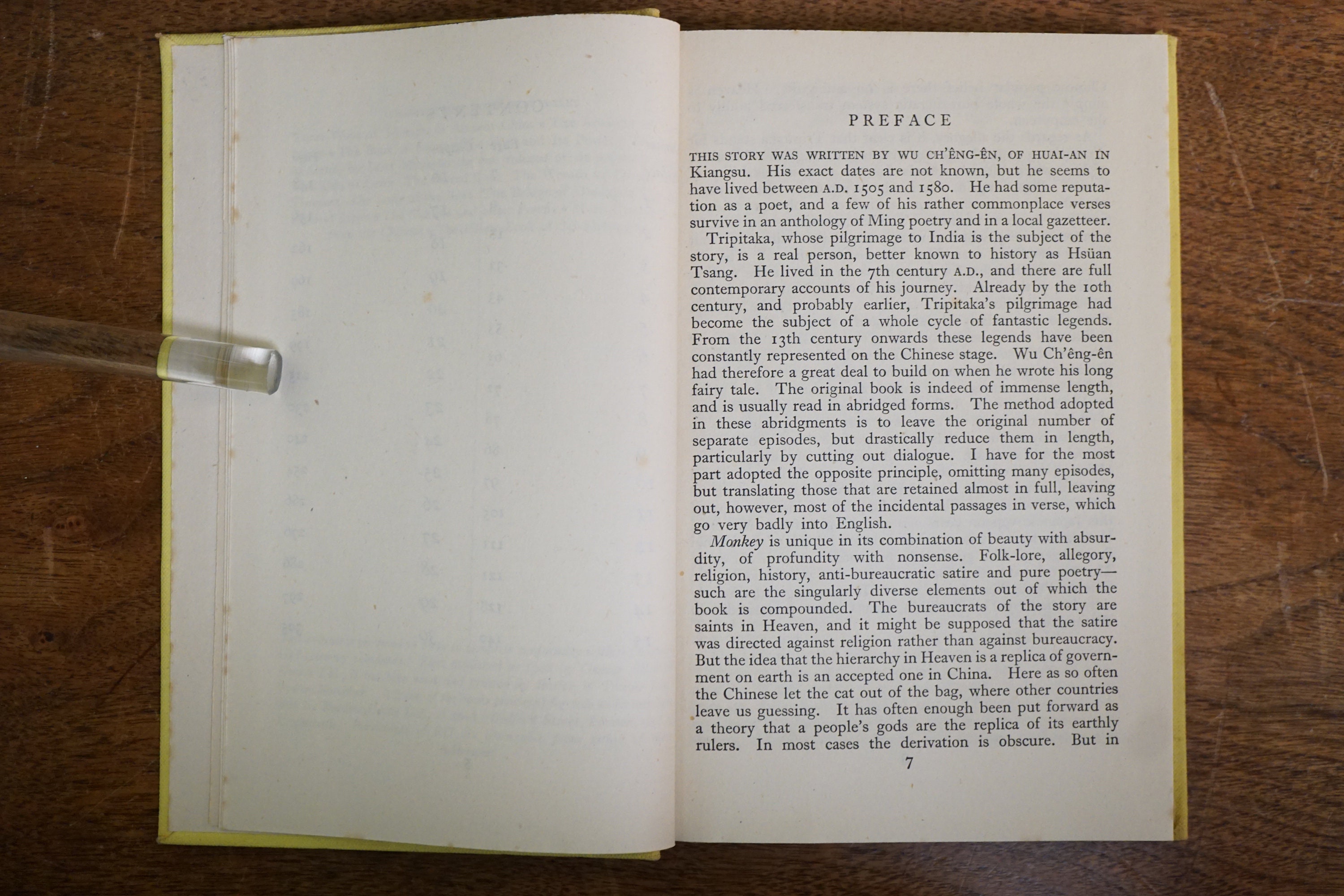 The Monkey Wu Cheng-en translated by Arthur Waley 1944 | Etsy