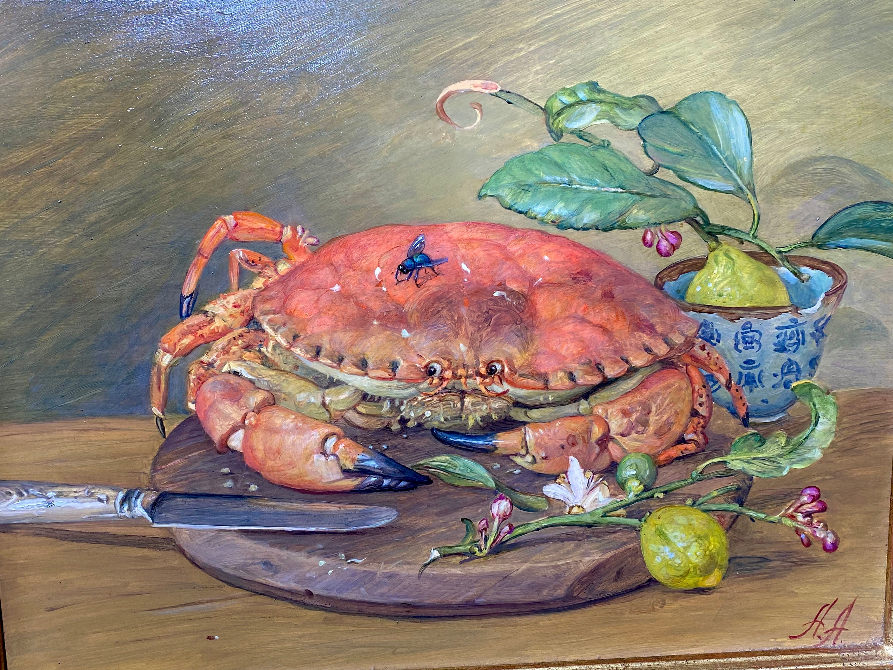 Crab Painting Oil