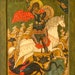 St George Slaying the Dragon Icon - Etsy