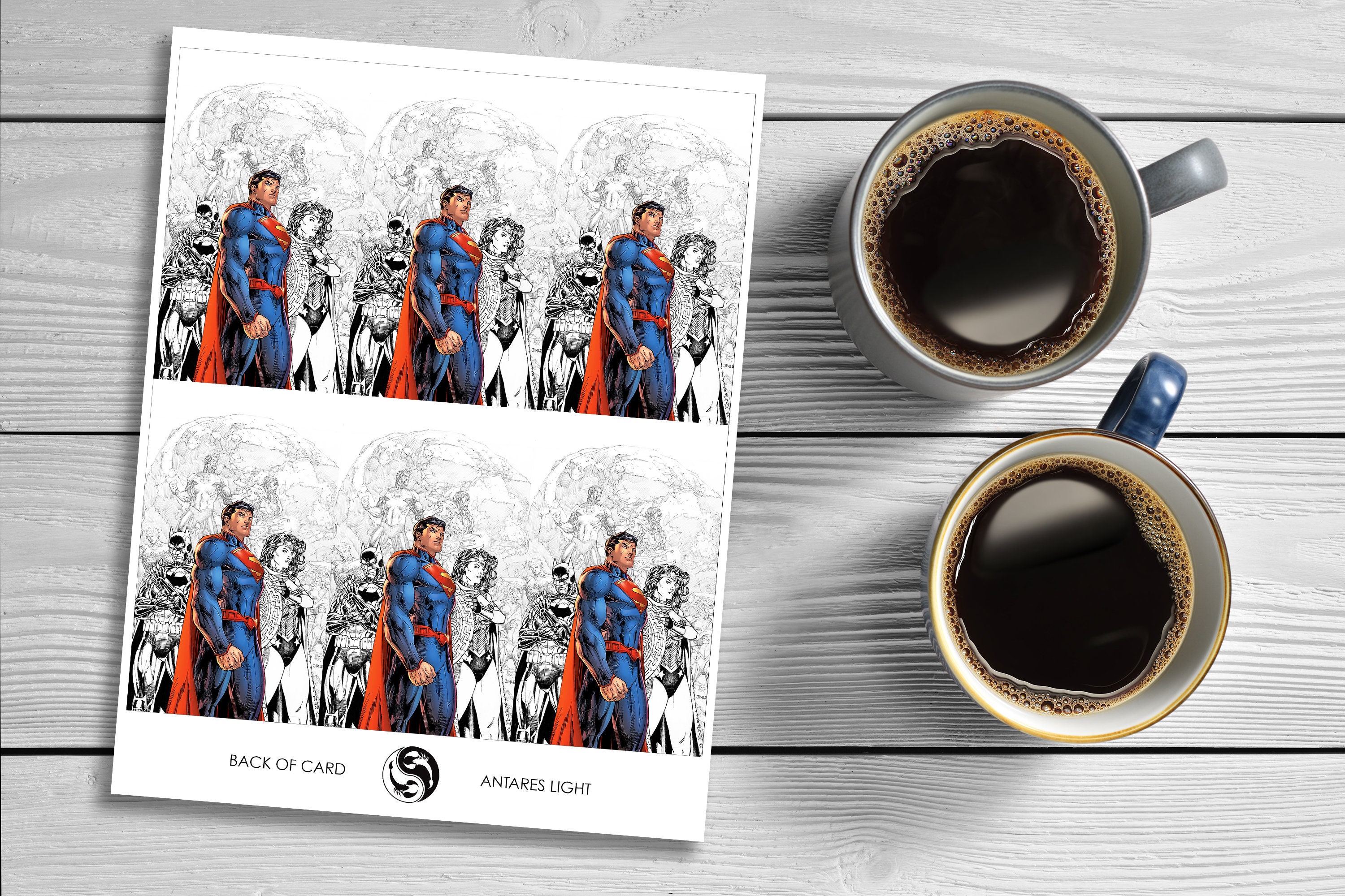 DC Comics Superhero Tarot Deck (digital Download) - Etsy