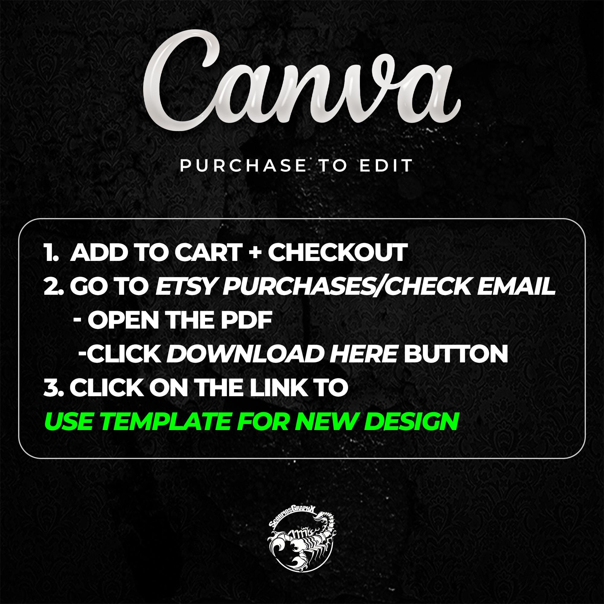 St. Patrick's Day Menu Flyer Template, Canva Editable (digital Download ...