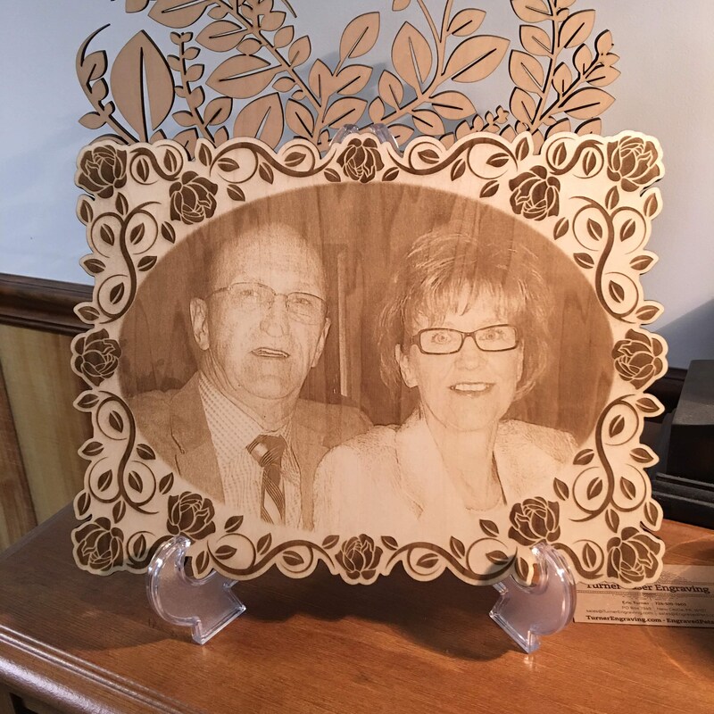 Laser Engraved Photo - Etsy
