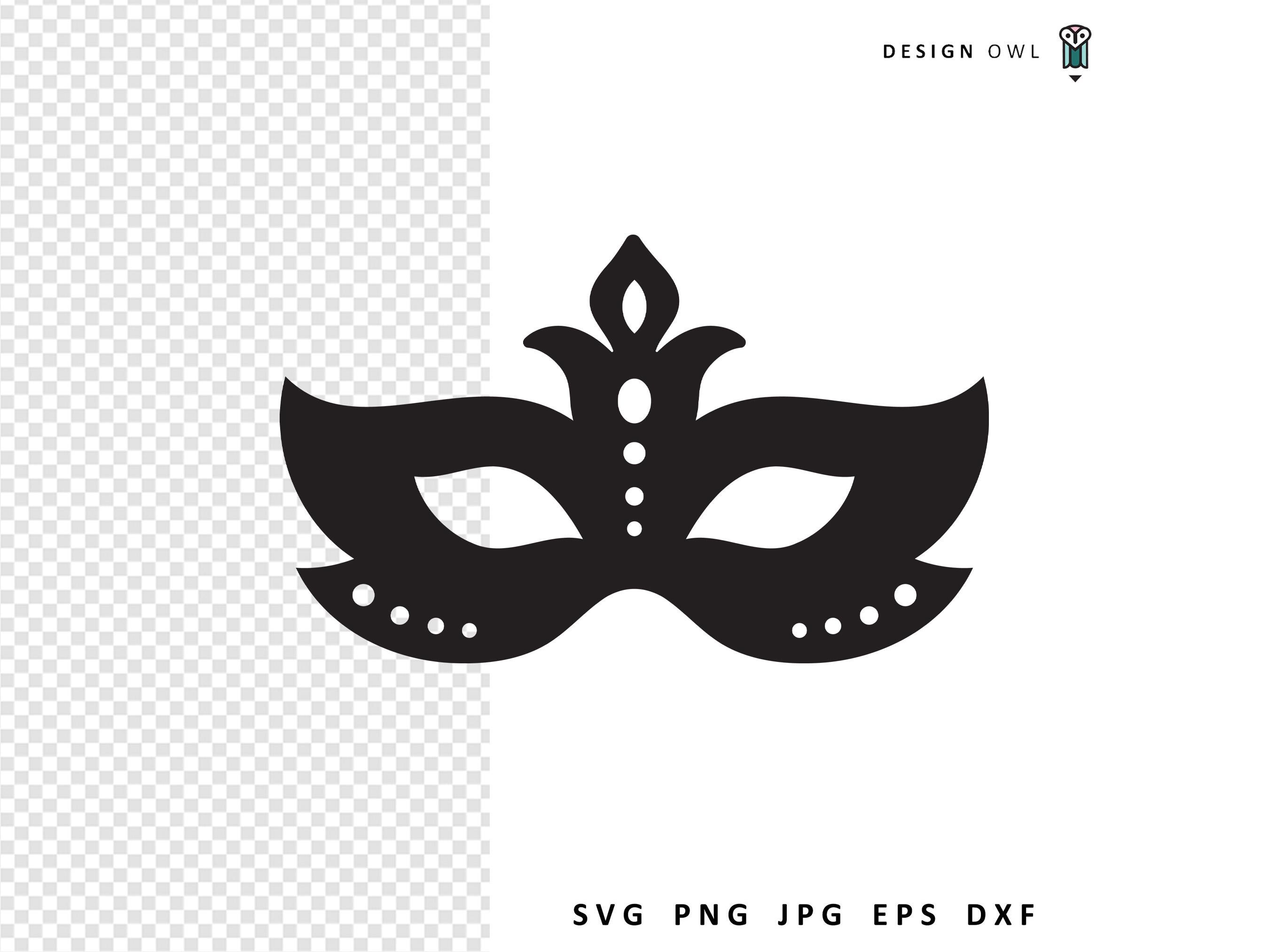 Masquerade Mask SVG, Carnival Mask SVG File, Digital Download, Cut File ...
