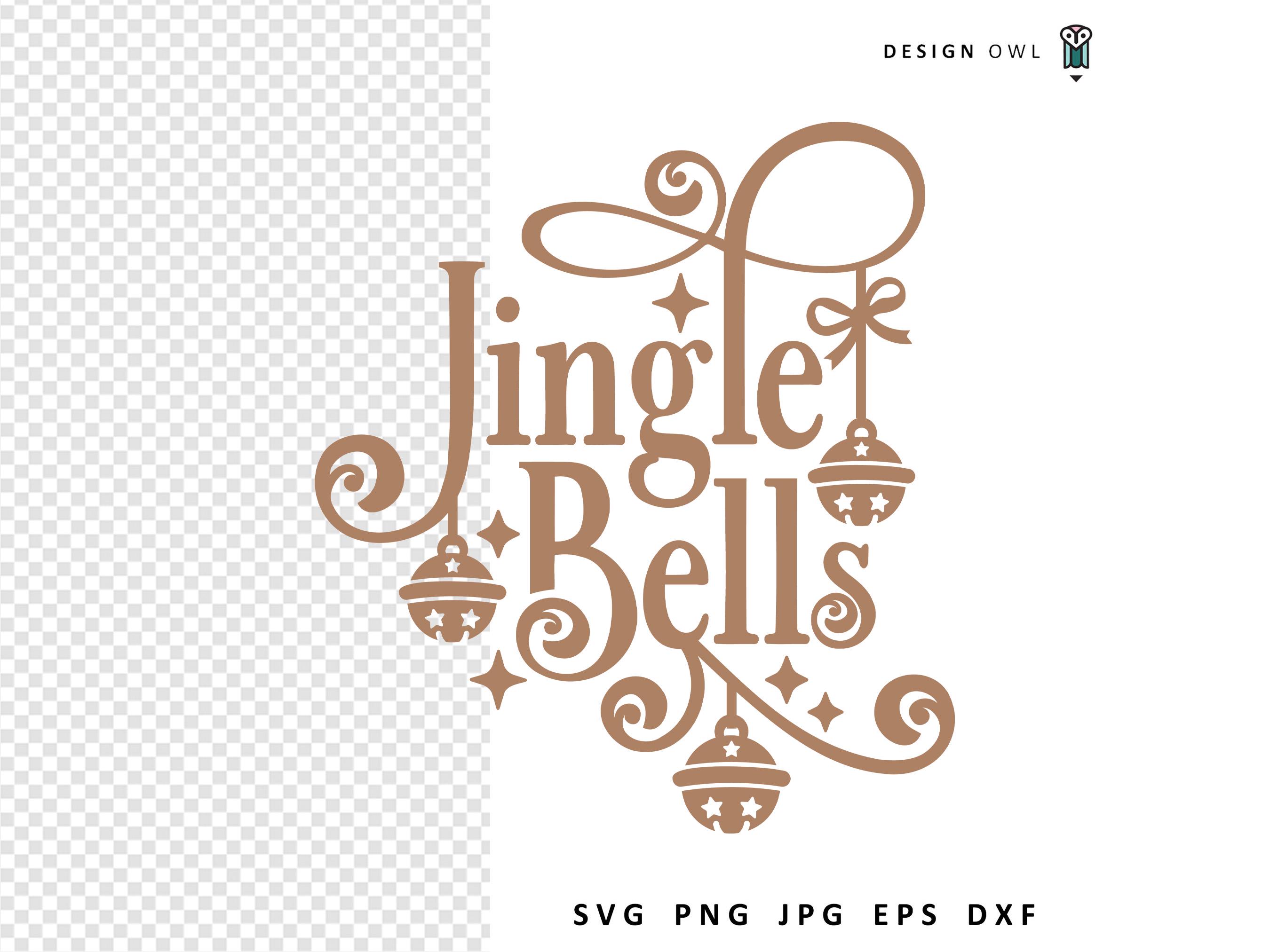 Jingle Bells SVG: Vintage Christmas Cut File (digital Download) - Etsy