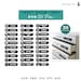 Craft Supply Labels SVG Files, Instant Download, Craft Room ...