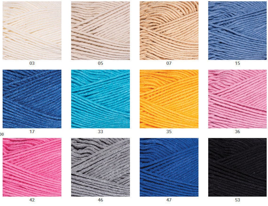 Jeans Plus Yarn Art Crochet Yarn Yarn for Knitting | Etsy