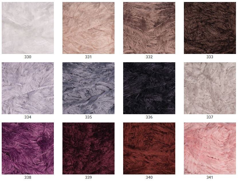 Yarnart MINK Fur Yarn Creative Yarn Hand Knit Yarn Fake Fur - Etsy