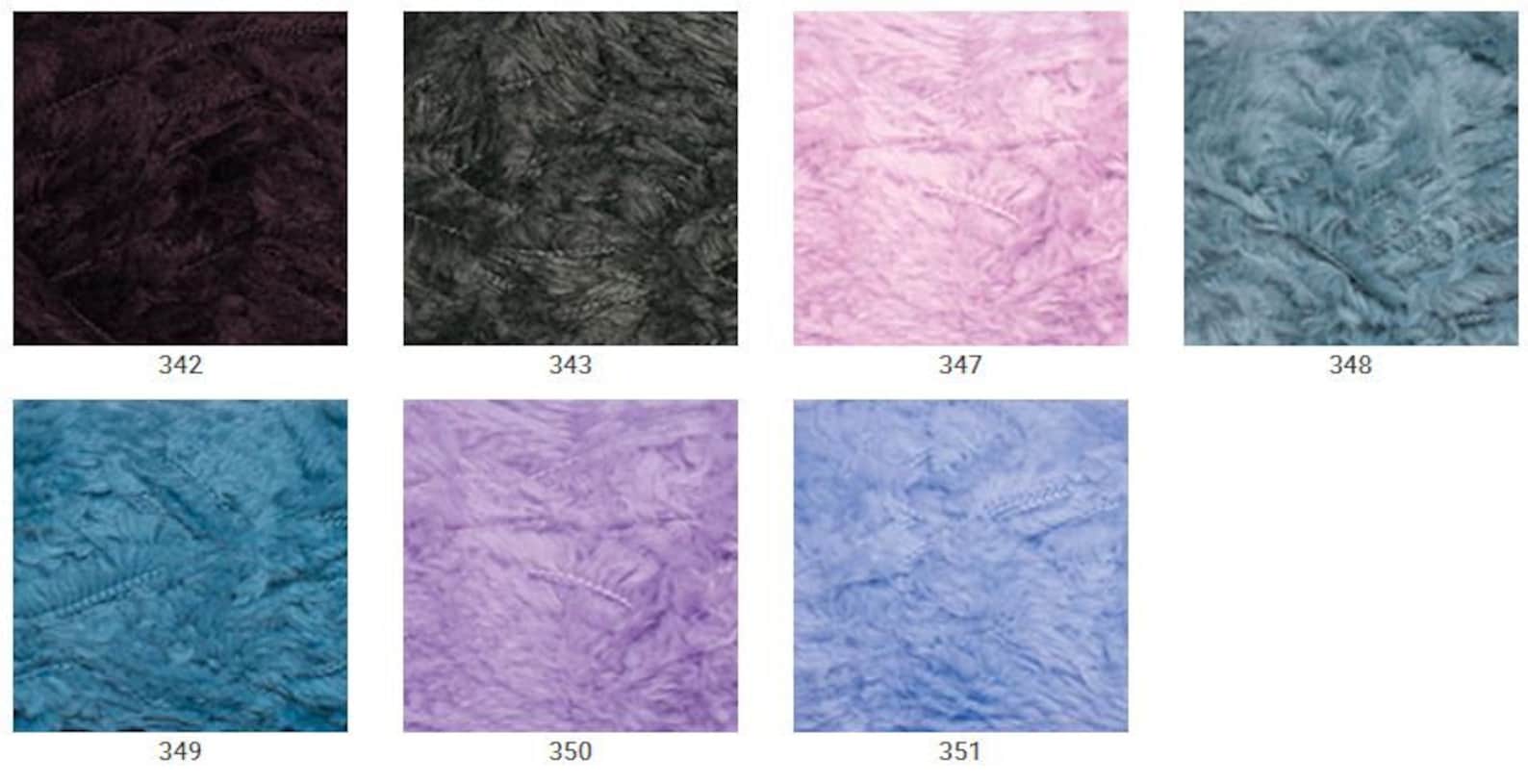 YarnArt MINK Fur yarn Creative yarn Hand knit yarn Fake fur | Etsy