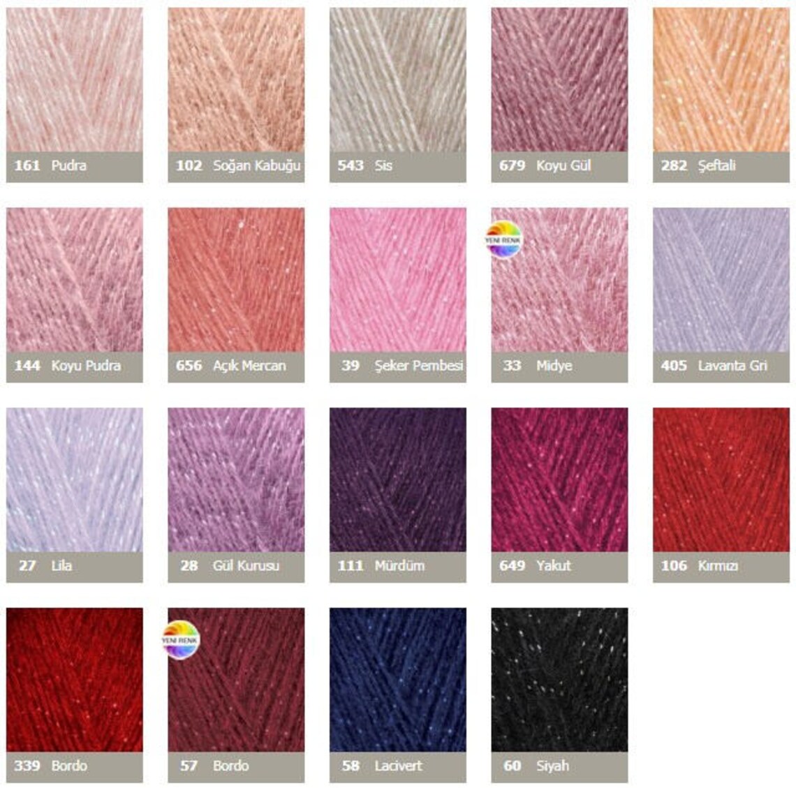 Angora Gold Simli Alize Crochet Yarn Yarn for Knitting Lurex Angora ...