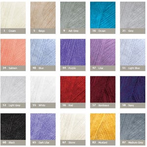 Angora Real40 Alize Crochet Yarn Yarn for Knitting Winter Yarn Hand ...