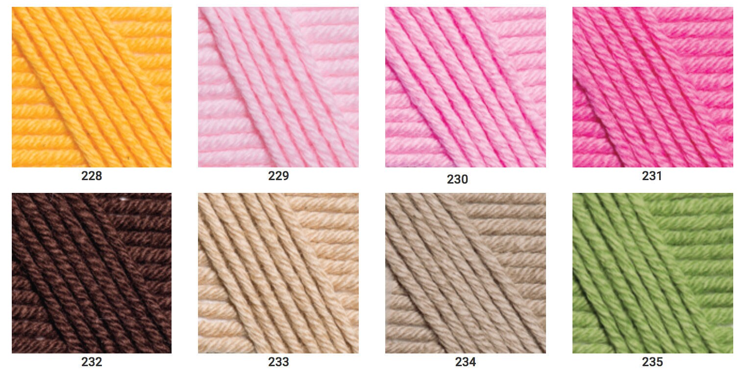 Ideal Yarn Art Mercerized Cotton Yarn for Knitting Crochet - Etsy