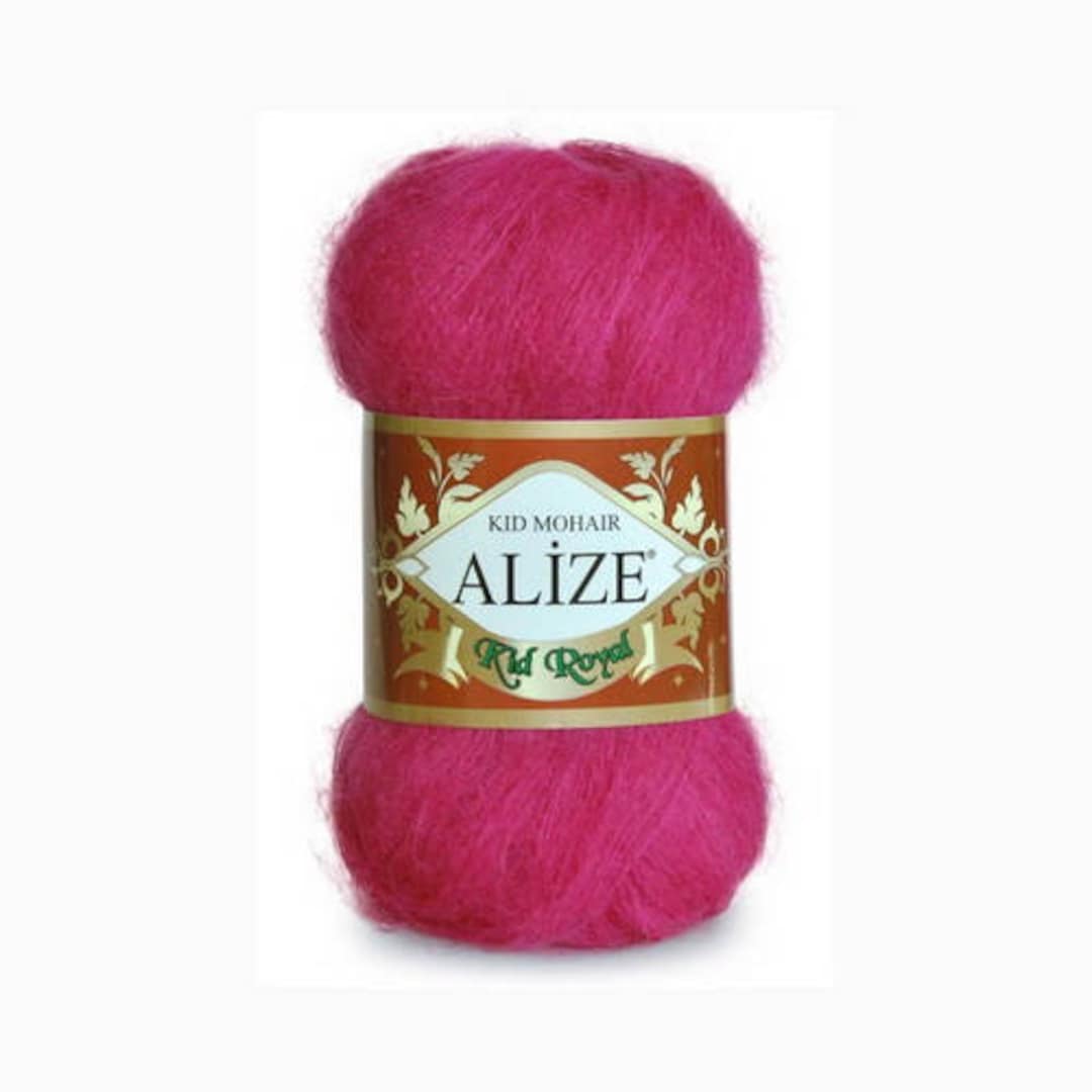 Alize Angora Kid Royal Yarn Kid Mohair Yarn Thin Yarn Angora Goat ...