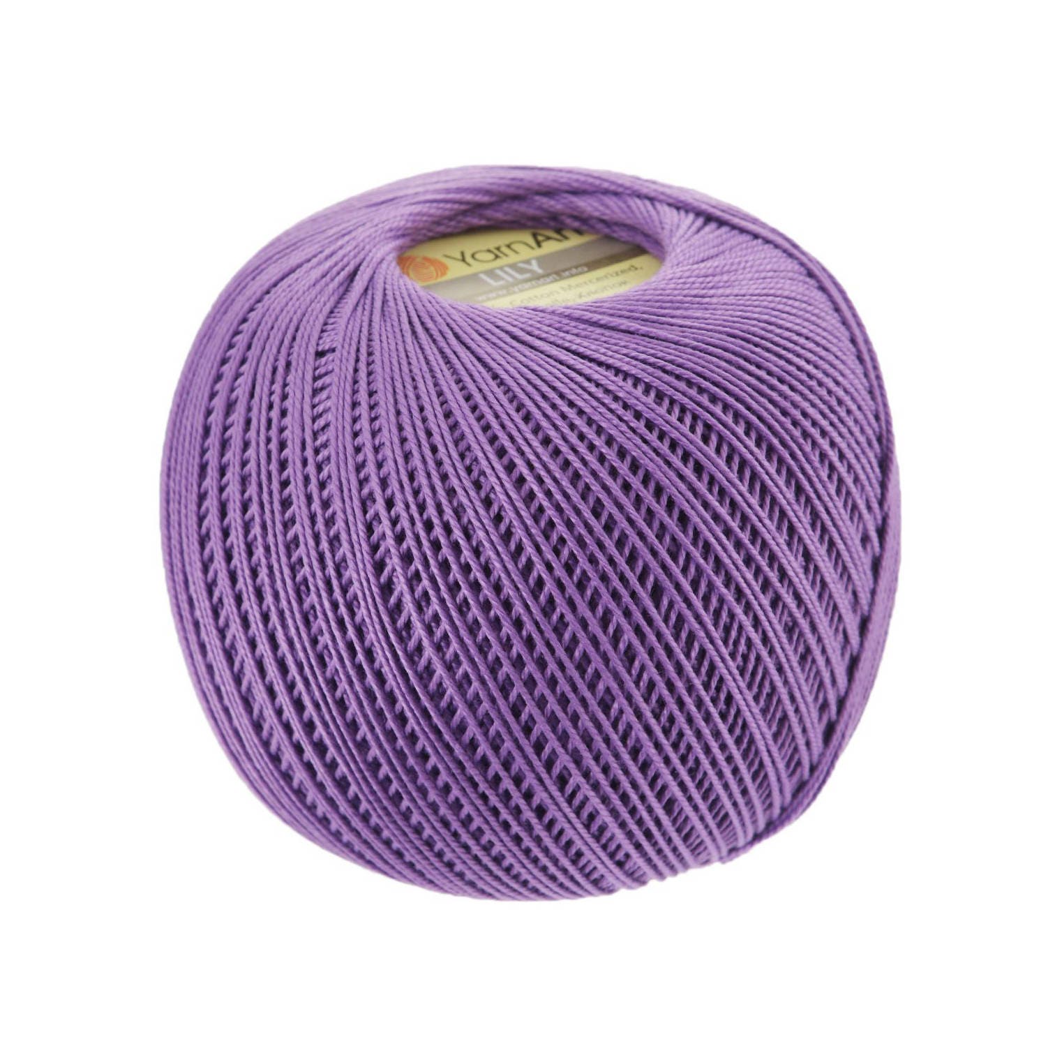 Lily Yarn Art Mercerized Cotton Yarn for Knitting Crochet Yarn - Etsy ...