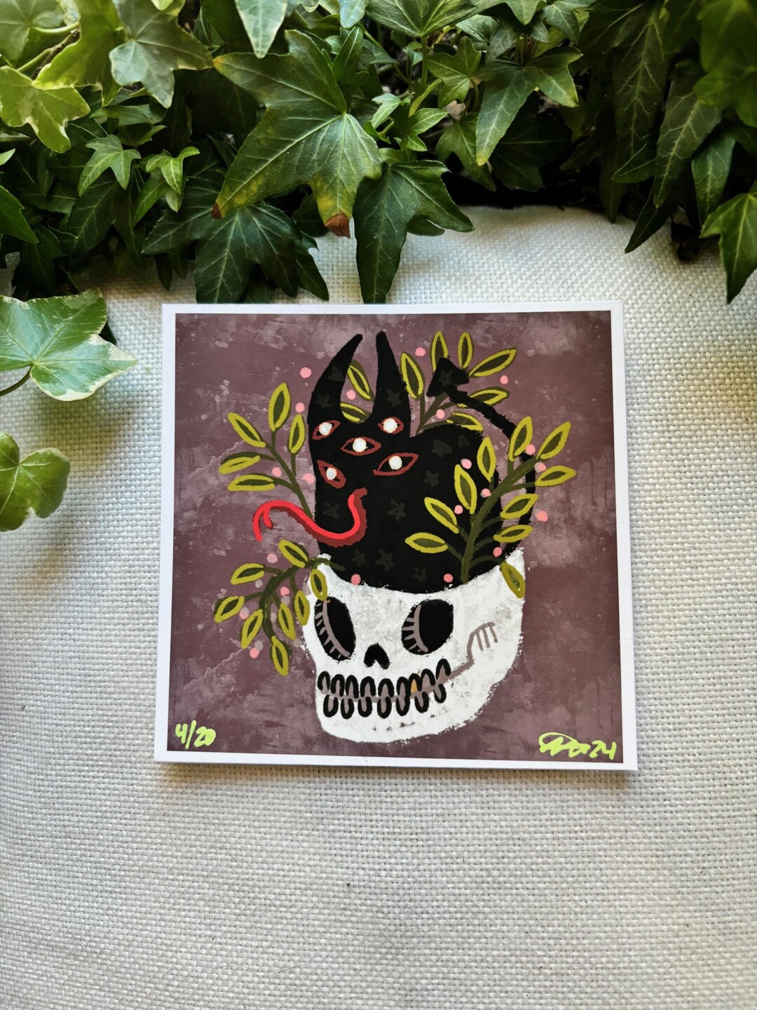 If I Fits - Pet Goblin | Limited Edition Giclee Print of Digital ...