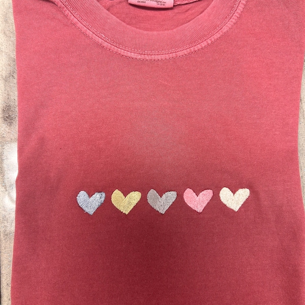 Embroidered T Shirts - Etsy