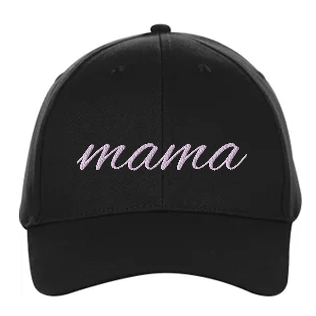 Custom Embroidered Baseball Cap: Personalized Text Hat - Etsy