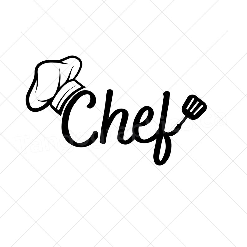 Chef Design Digital File Digital Download Pdf, Svg, Jpg, Png - Etsy