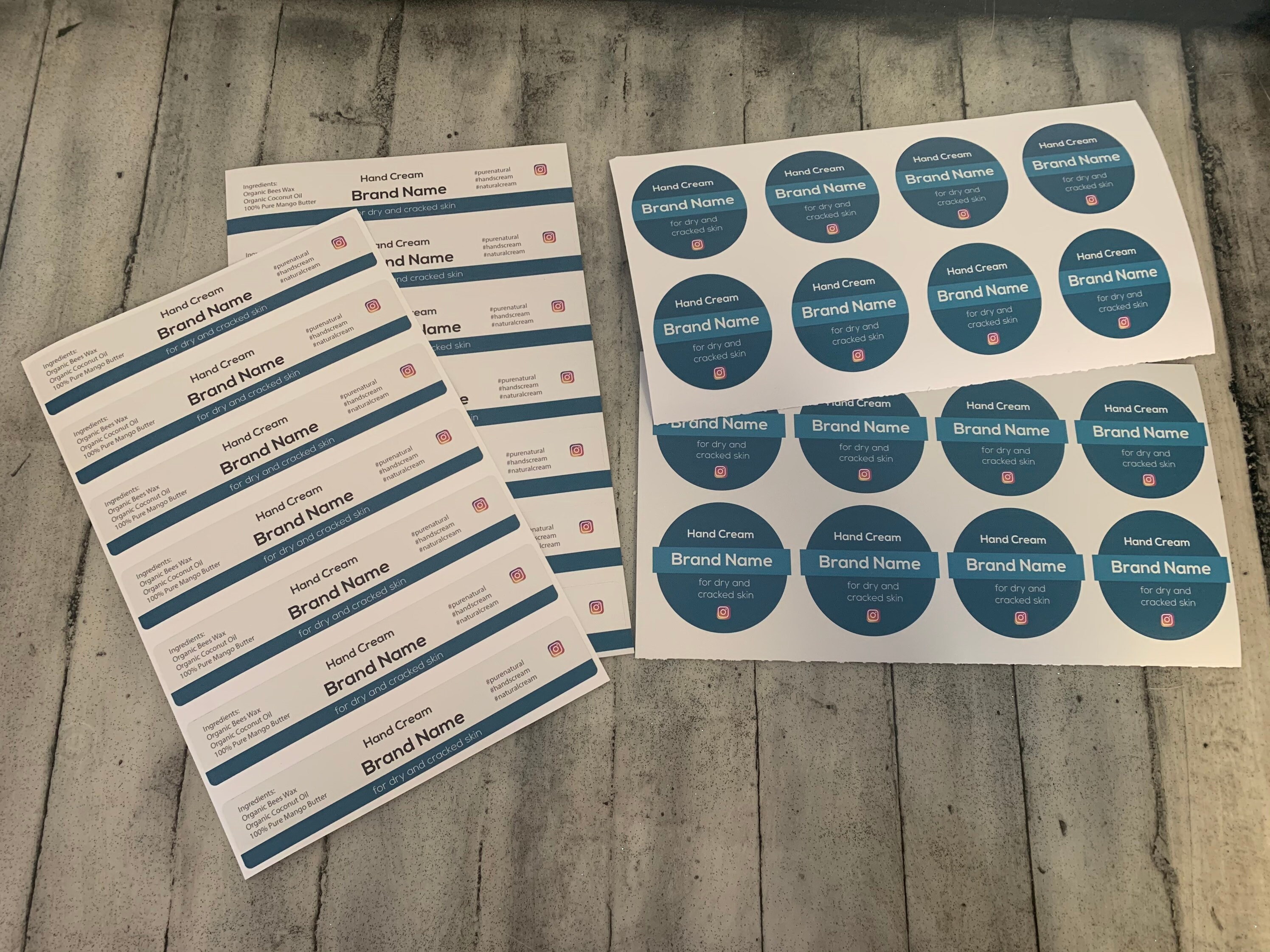 Custom Labels MATTE Finish Product Label Stickers Circle - Etsy Israel