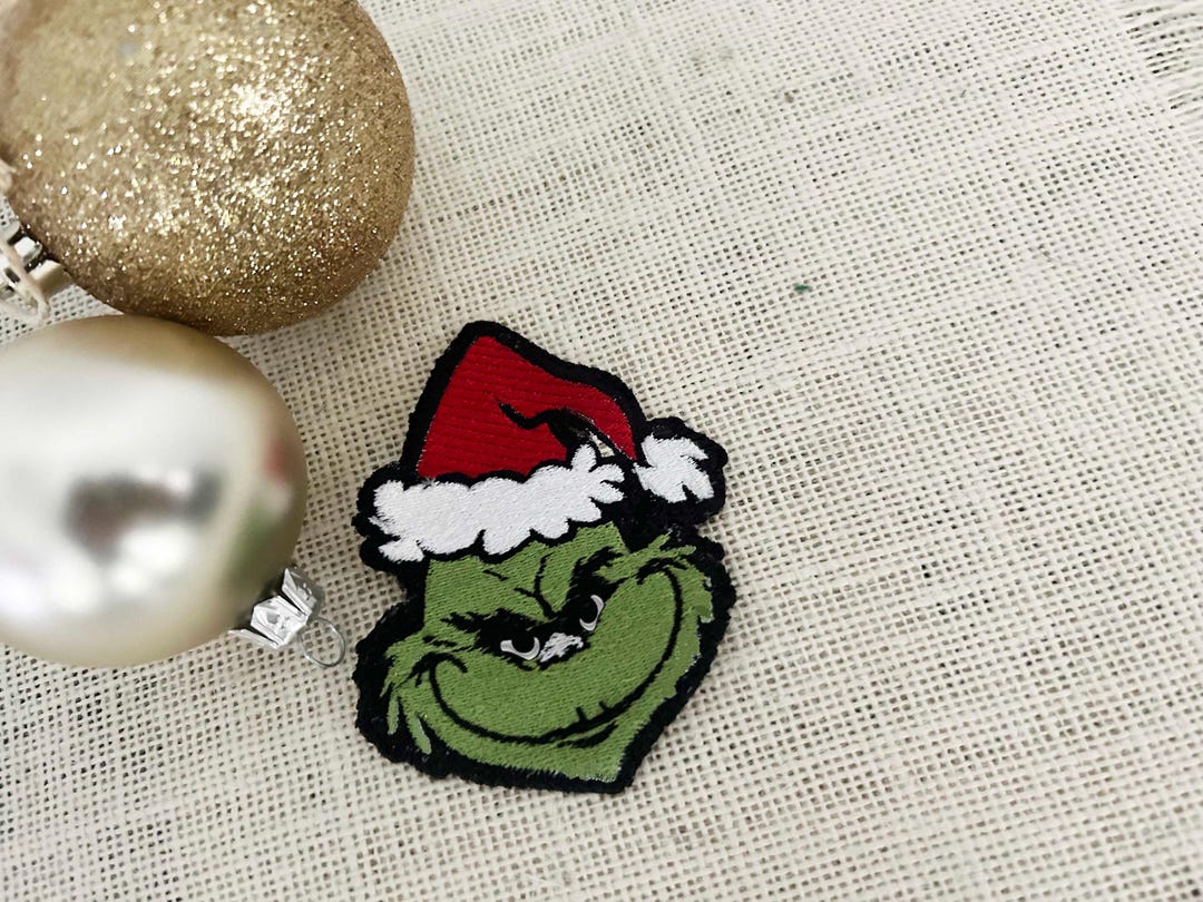 Grinch Patch - 3 Sizes Available, 3in 4in, 5in , - Etsy