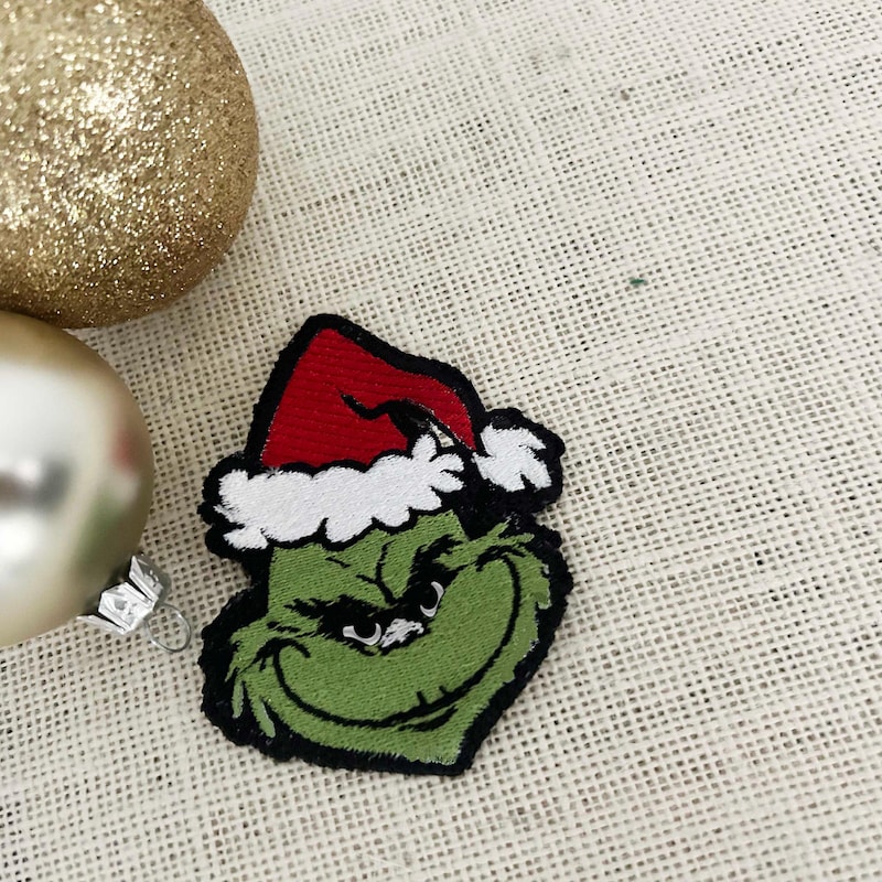 Grinch Applique - Etsy