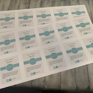 Custom Labels MATTE Finish - Product Label - Stickers - Circle Stickers ...