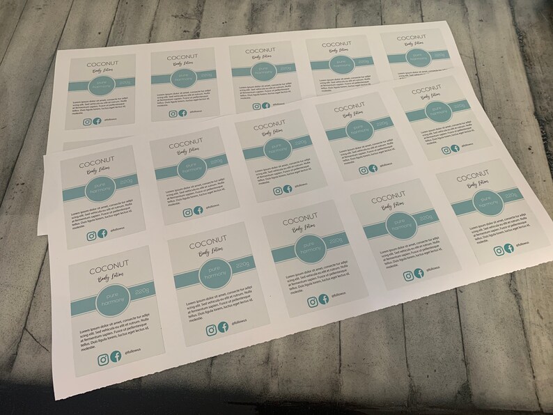 Custom Labels MATTE Finish Product Label Stickers Circle - Etsy Canada