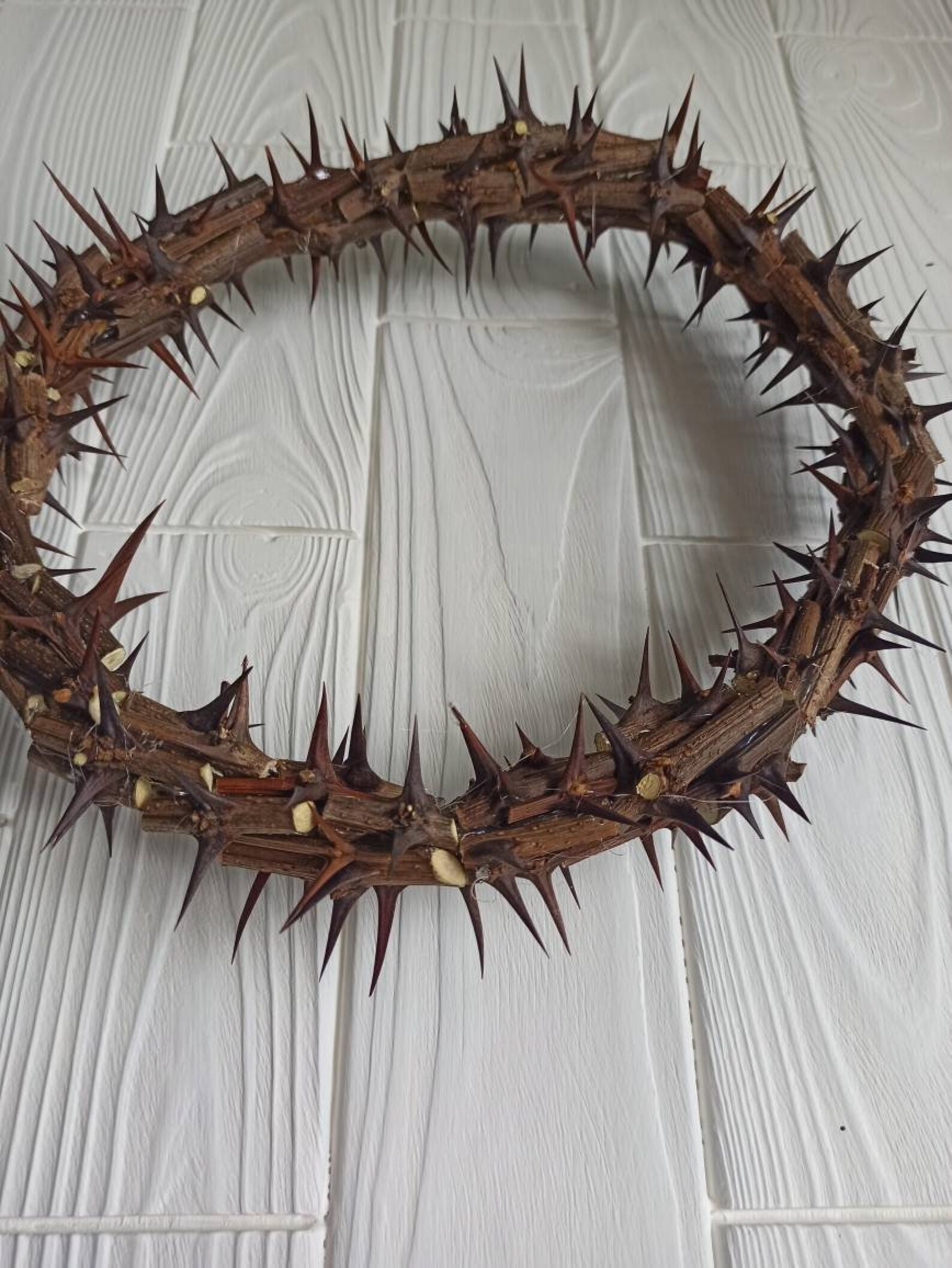 Sharp Thorn Jesus Crown, Rustic Christian Passover Decor - Etsy