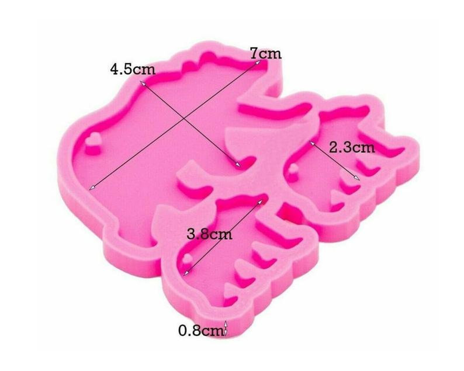 Shiny Bear Mold Bear Family Mold Animal Animal Family - Etsy